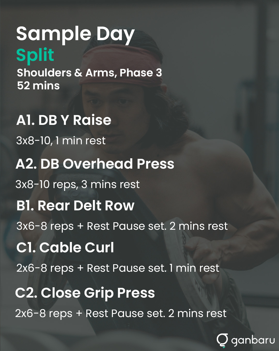 Aesthetic Muscle Building Programs by Eugene Teo - Ganbaru Method