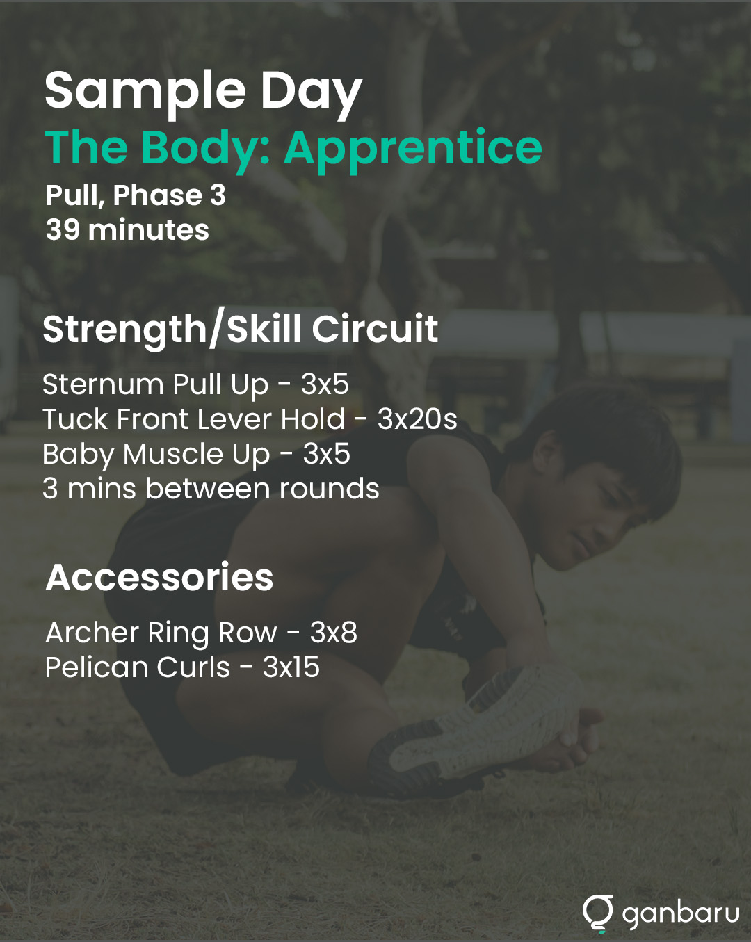 The Body – Calisthenics Workouts with Raphael Gomez - Ganbaru Method